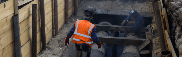 Baugruben und Gräben - Böschungen, Verbau, Arbeitsraumarbeiten nach DIN ...